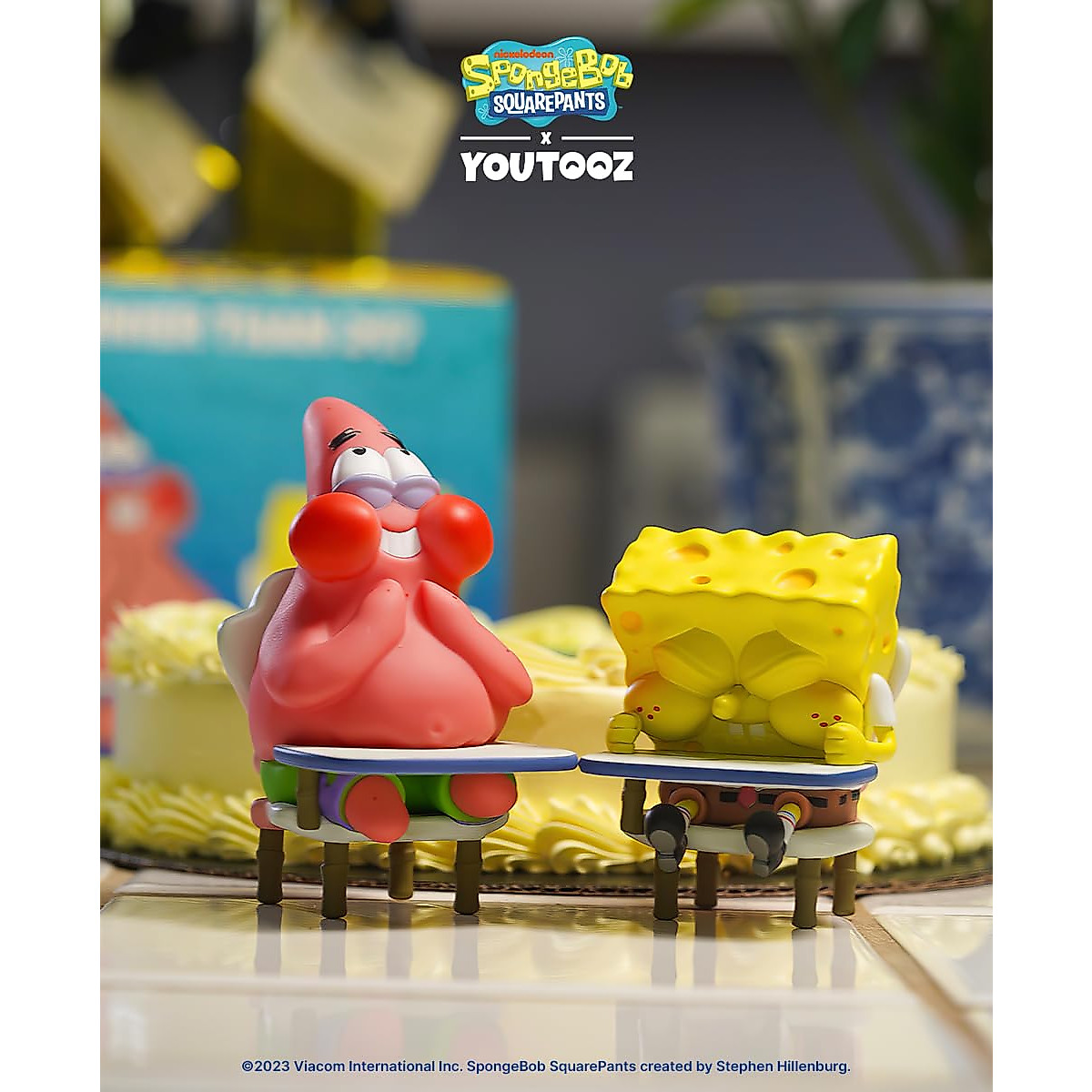 Youtooz Whats Funnier Than 24, 4" inch Vinyl Figure, Collectible Spongebob and Patrick from Funny Internet Meme What's Funnier Than 24 by Youtooz Spongebob Squarepants Collection