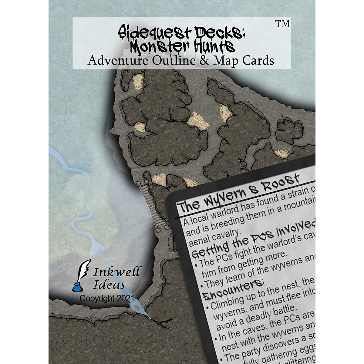 Inkwell Ideas Sidequest Decks: Monster Hunts