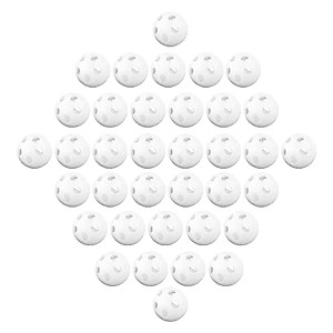 STOBOK 100Pcs Rattle Box Repair Toy Noise Maker Insert Ball Noise Maker Repair Fix Toy Replacement Rattle Crafts Accessories for Kids Toy