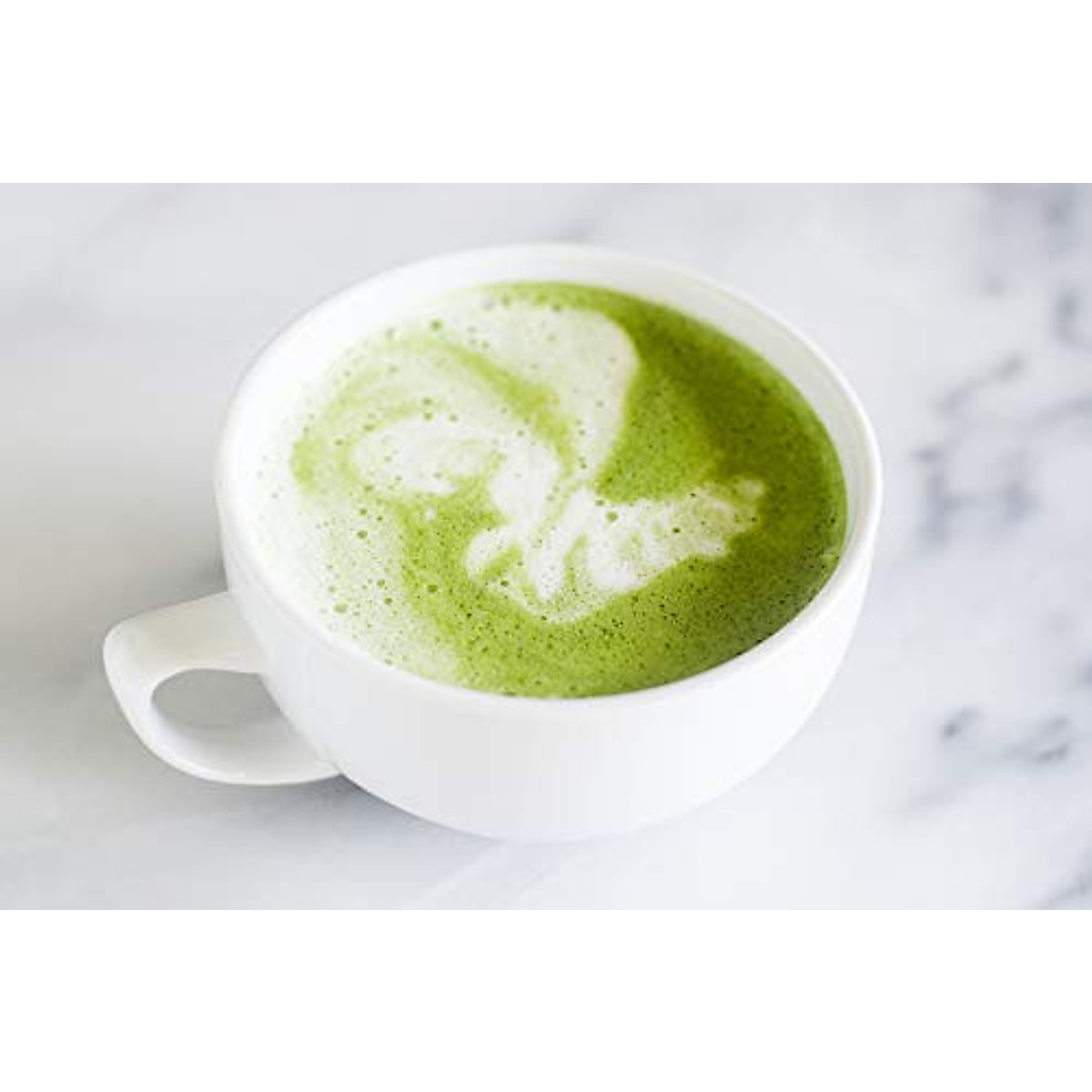 Sweet Matcha Latte Green Tea Powder Japanese Mix 12oz with Electric Milk Frother