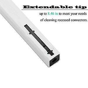 TUTOOLS Fiber Optic Cleaner,Fiber Optic connectors Cleaning,Fiber Optic Cleaner Pen with 800+ Cleans for 2.5mm SC/ST/FC Ferrules Push Type