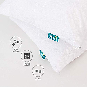 Zippered Toddler Pillocase and Crib Mattress Pad Cover