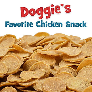 Chip's Naturals Doggie Chicken Chips Small 4 oz All Natural High Protein Low Calorie Healthy Dog Treats, Grain Free Gluten Free USDA Inspected & Approved Chicken Treat for Dogs, Pet Supplies