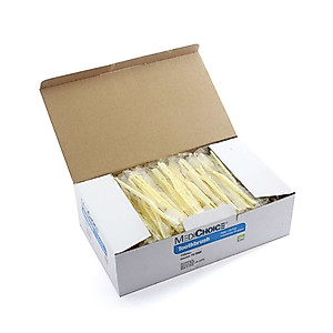 MediChoice Toothbrush, Angle Head, Bristle 30 Tuft, Polypropylene Bristles, Ivory (Box of 144)