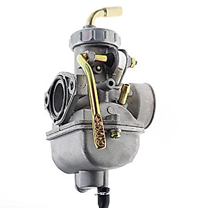Carbhub PZ20 Carburetor for Kazuma Baja 50cc 70cc 90cc 110cc 125cc TaoTao 110B NST SunL Chinese Quad 4 stroke ATV 4 wheeler Go kart Dirt Bike Honda CRF50F XL75 CRF80F XR50R with Air Fuel Filter