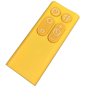 Replacement Remote Control Compatible for Dyson AM11 TP00 TP01 Pure Cool Tower Purifier Fan (Yellow)