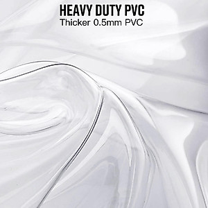 AZKAQA Clear Backpack Transparent See Through Backpack for Security Sports Work Travel Stadium Casual Daypack Backpacks