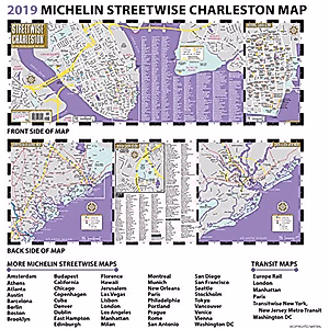 Streetwise Charleston Map - Laminated City Center Street Map of Charleston, South Carolina (Michelin Streetwise Maps)