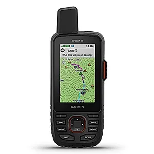 Garmin GPSMAP 66i, GPS Handheld and Satellite Communicator, Featuring TopoActive mapping and inReach Technology (Renewed)