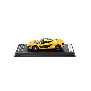 PosterCars 1:64 Scale McLaren P1 Volcano Yellow Hypercar League Collection No.3