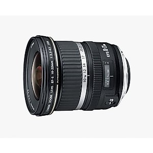 Canon EFS 10-22mm f/3.5-4.5 USM Lens Bundle Value Kit with Filter
