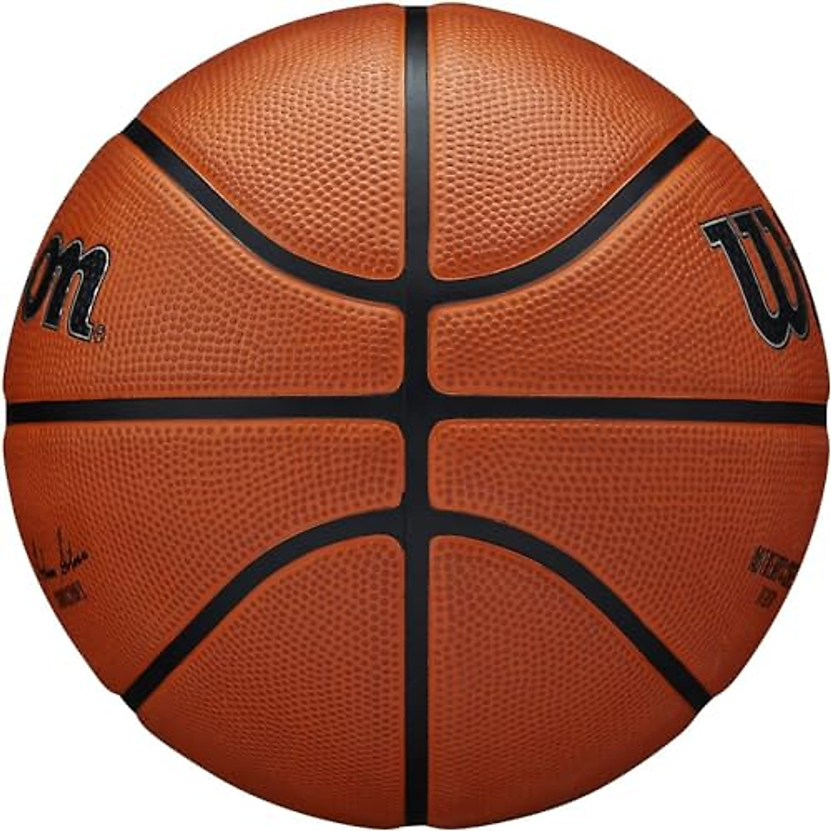 WILSON NBA Authentic Series Basketball - Outdoor, Size 6 - 28.5",Brown