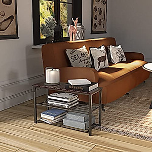 Simple Houseware Shoe Storage Bench for Entryway