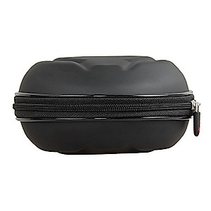Hetmitshell Hard EVA Travel Case Fits Mpow 059 Bluetooth Headphones Over Ear Hi-Fi Stereo Wireless Headset Foldable Soft Memory-Protein Earmuffs (Black)