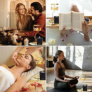 Birthday Gift for Women, Unique Butterfly Candle Gift for Mothers, Sisters, and Best Friends, Gift of Rotating Scented Candles for Mother's Day,Christmas,Easter,6 oz.