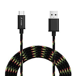 Juiced Systems USB-C to USB-A 10 Gbps USB 3.2 Gen 2 Data Power Cable - Fast Charging with Quick Data Transfers