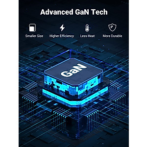 UGREEN 65W USB C Charger 4 Ports USB C Power Adapter GaN PD Fast Wall Charger Compatible with MacBook Pro/Air M2, Dell XPS 13, iPad Pro/Air, iPhone 15 Pro Max/14, Galaxy S23, Steam Deck, and More