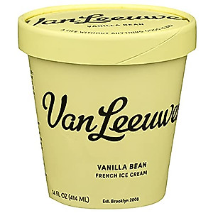 Van Leeuwen Premium Vanilla Bean French Ice Cream, 14 oz (Frozen)