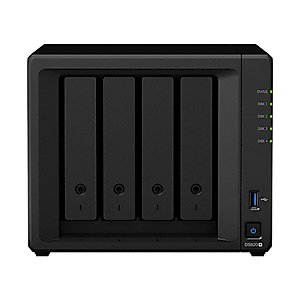 Synology DiskStation DS920+ NAS Server for Business with Celeron J4125 Quad-Core CPU, 8GB DDR4 Memory, 16TB HDD, DSM Operating System