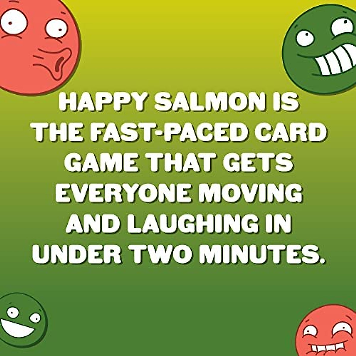 Exploding Kittens Happy Salmon Family-Friendly Party - Card Games for Adults, Teens & Kids