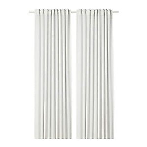 IKEA Hilja Curtains 1 Pair White 504.308.18 Size 57x98