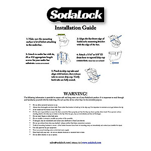 Soda gun holder - SodaLock