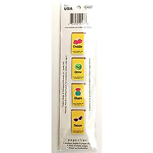 Re-Marks Cute Cactus in Bowls Magnetic Page Clips