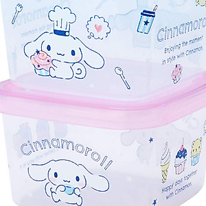 Sanrio 747734 Cinnamo Roll Mini Food Container (Set of 2)