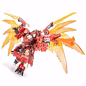 Calonia Two-in-one 6 inches Robots Flying Dragon Transforming Toys Model, for Kids (A3)