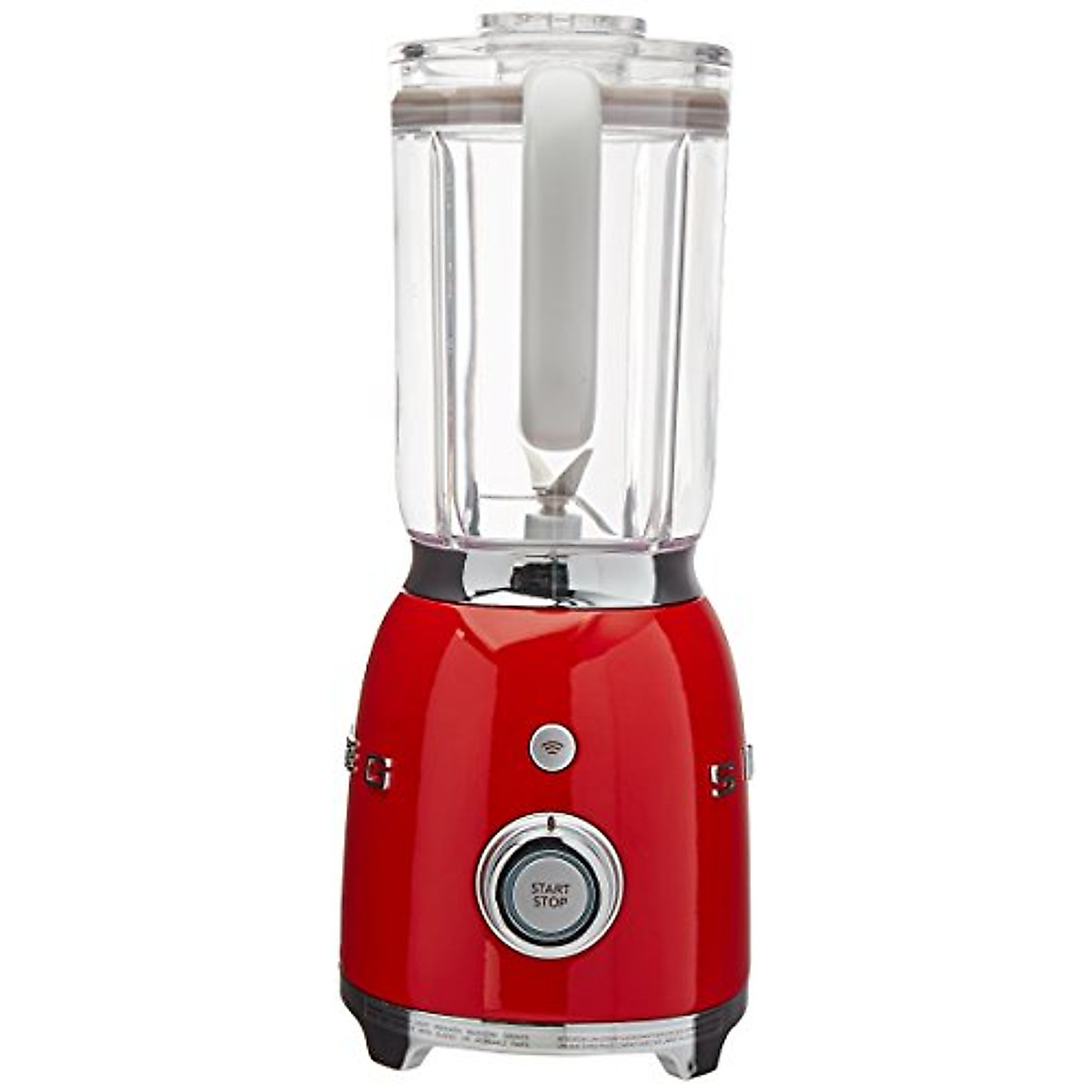 Smeg Countertop, Red 50s Style Blender, 48 Ounces