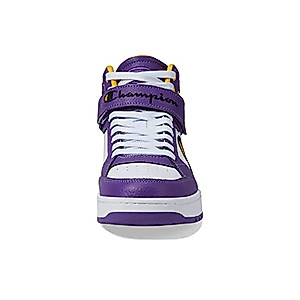Champion Drome Hi CB Purple/White/Gold 9 M
