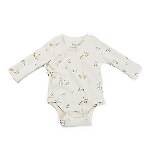 PEHR Front Tie Kimono One-Piece Just Hatched / 0-3 mos, Multi