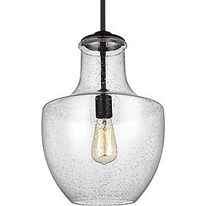 Sea Gull Lighting P1461ORB Baylor One Light Pendant, Oil Rubbed Bronze