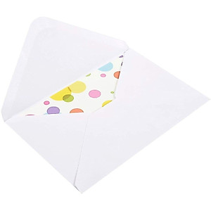 Best Paper Greetings Thank You Cards - 50-Count Thank You Notes, Bulk Thank You Cards Set - Blank on the Inside, Polka Dot Designs - Includes Thank You Cards and Envelopes, 4 x 6 Inches