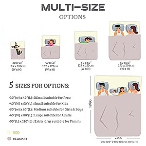 Larerh Personalized Graduation Blanket Gifts 2023, Class of 2023 Custom Name 50"x60" Throw Graduation Gift for Him & Her, Back to School for Women/Men, Friends, Daughter, Son