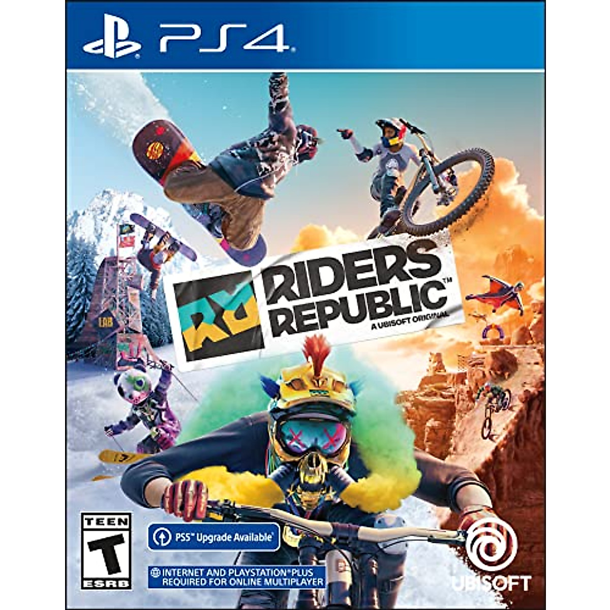 Riders Republic PlayStation 4 Standard Edition with free upgrade to the digital PS5 version
