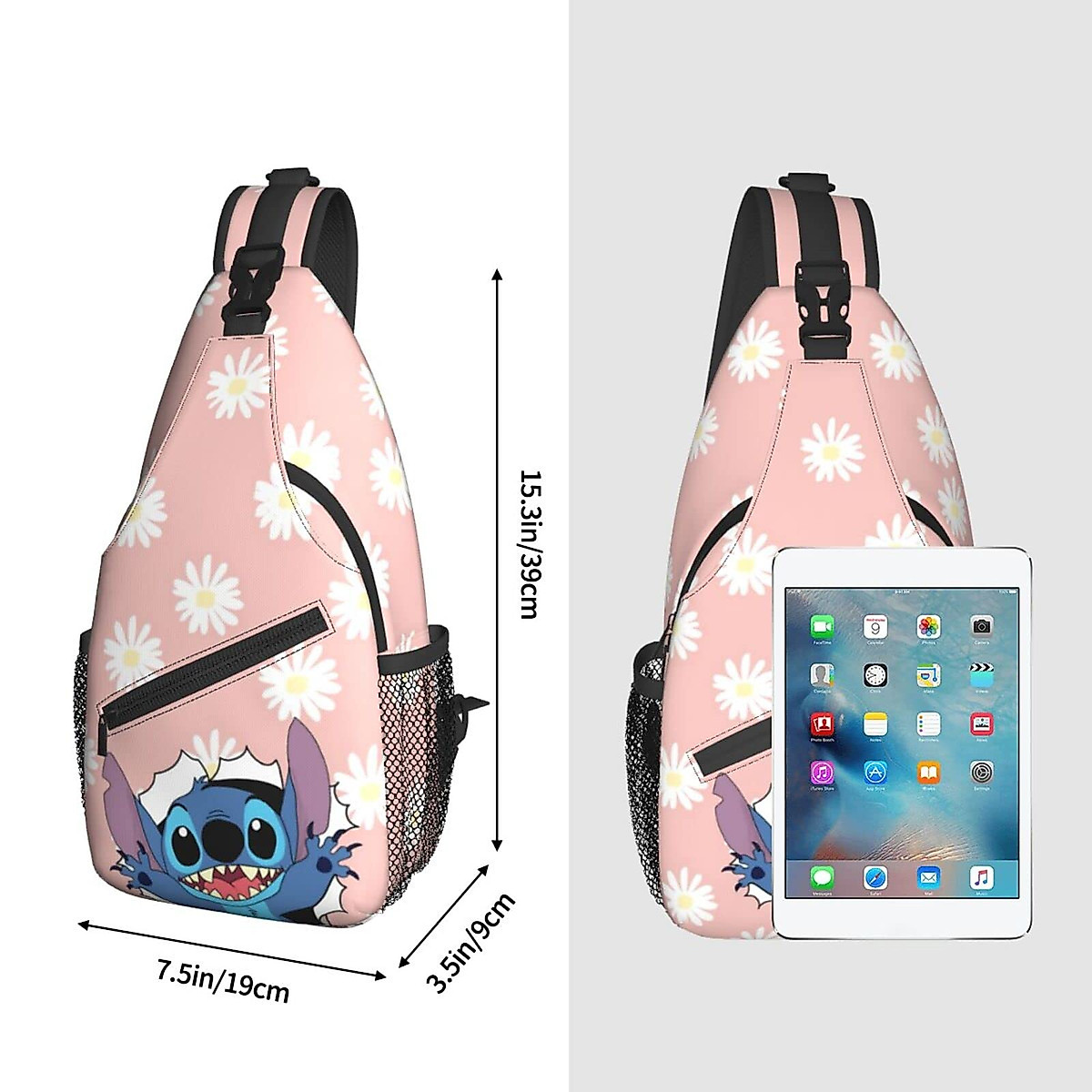 Lingtoolator r Women Men Fanny Pack for Teenager Cute Crossbody Bag Purse Backpack Anime Chest Bags Travel Hiking