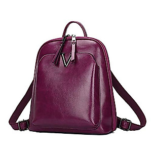 Backpack Purses for Women Angelkiss Ladies Fashion PU Leather Backpack Anti Theft Shoulder Handbags