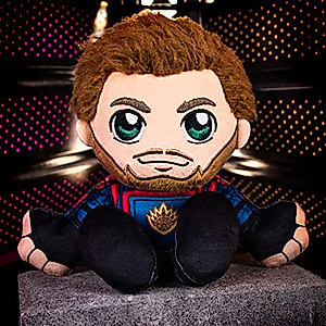 Bleacher Creatures Marvel Star-Lord 8" Kuricha Sitting Plush- Soft Chibi Inspired Toy