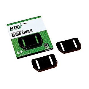 Arnold OEM-784-5580 MTD Parts Snow Thrower Slide Shoes, 1 Pack, Black
