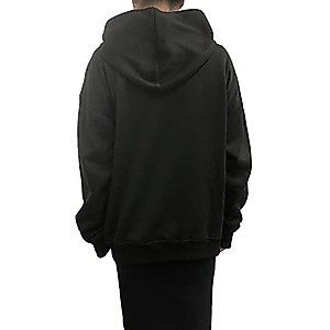 Womens Men Rhinestone Skeleton Hoodies Y2k Full Zip Up Over Face Gothic Skull Graphic Printed Oversized Jacket Streetwear