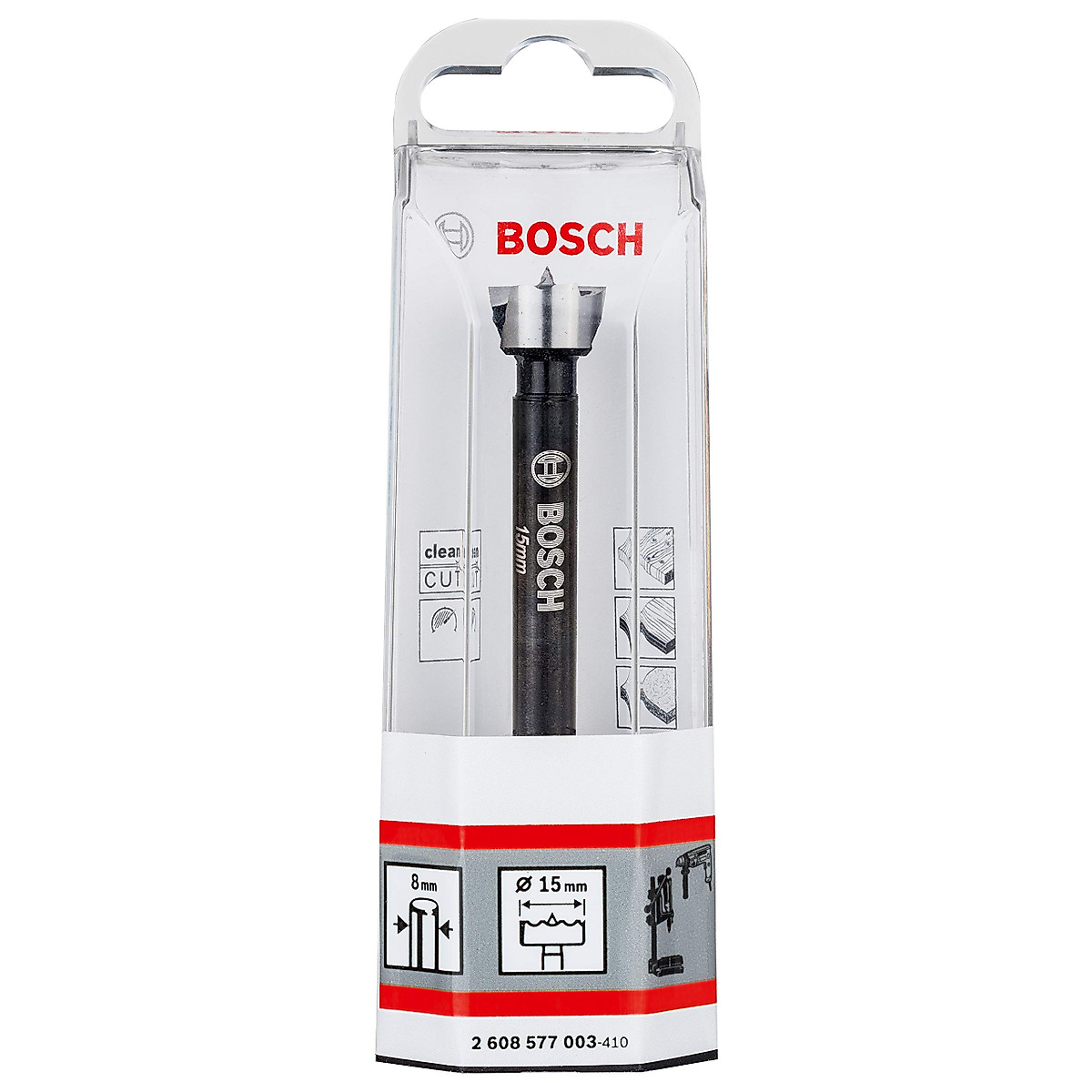 Bosch 2608577003 drill toothed 15mm Forstner Bits