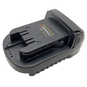 QINIZX Battery Adapter for Bosch to Milwaukee M18 18V Lithium-Ion Cordless Tool, Convert Bosch 18V Lithium Battery BAT609 BAT612 to Milwaukee 18-Volt Lithium Battery Converter