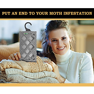 MaxGuard Clothes Moth Box Traps (5-Set Bonus Pack)