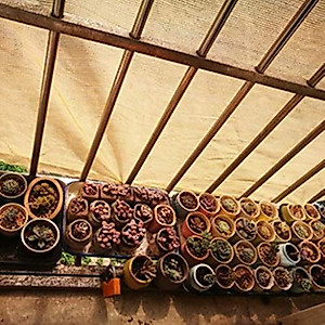 Shade Cloth Shade net Thickened Encrypted 90% Shade Cloth, Sunblock UV-Resistant, with Grommets, for Patio Lawn, Balcony Privacy Sunblock Screen Mesh