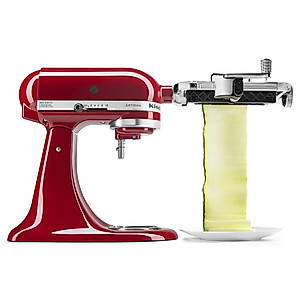 KitchenAid Spiralizer Plus with Peel, Core and Slice and Vegetable Sheet Cutter Attachment Bundle