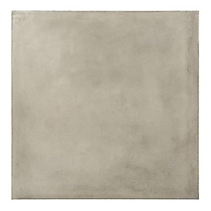 SAFAVIEH Outdoor Collection Eartha Modern Dark Grey Concrete Coffee Table (Fully Assembled)