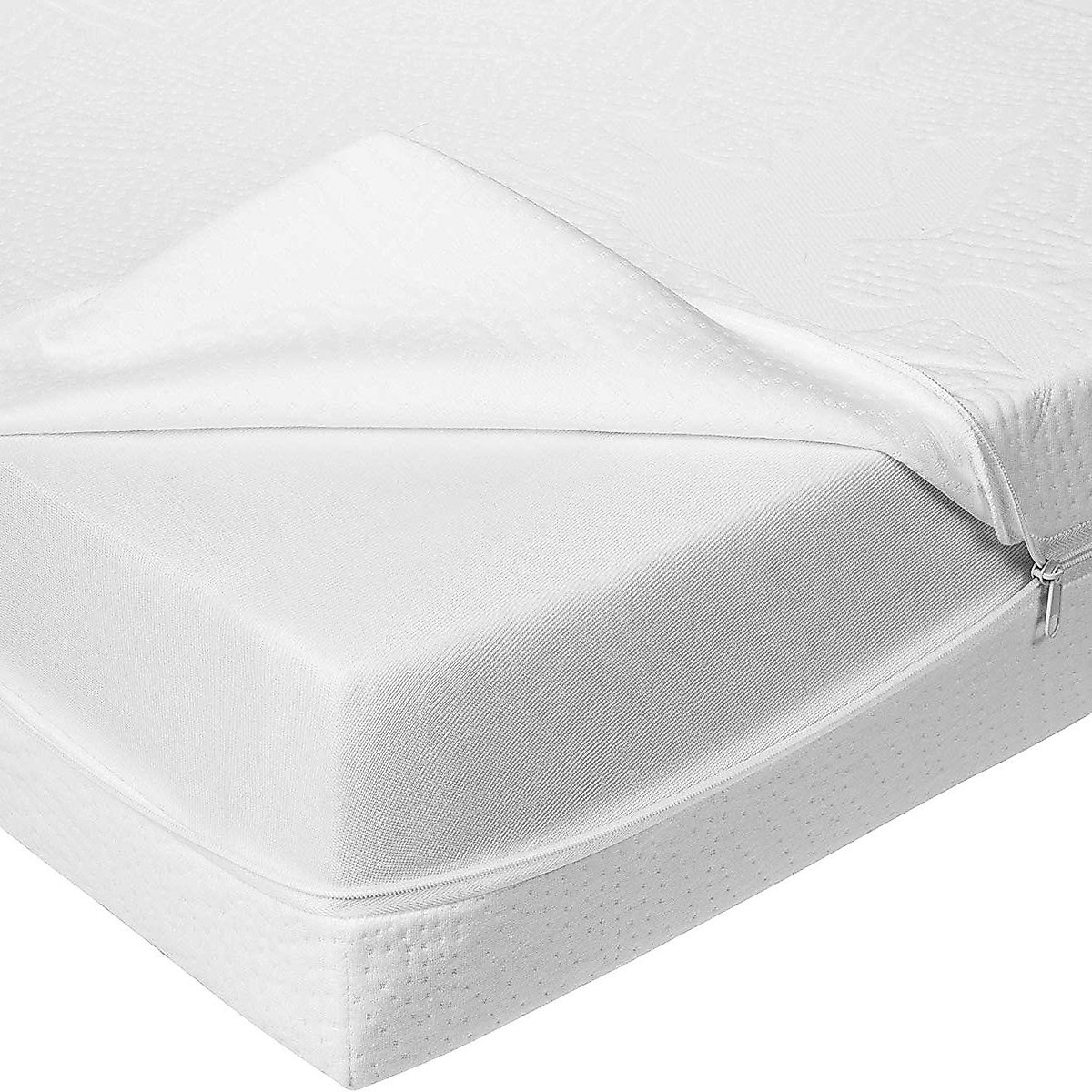 Bundle of Dreams Eco Air Organic Baby Crib Mattress Water Repellent Zipper Cover, 5-Inch (Cover Only)