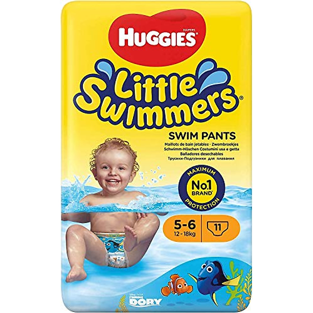 Huggies Finding Dory Little Swimmers Disposable Swim Diapers (Packs of 1)