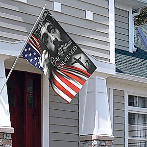 One Nation Under God Jesus Garden Flags/ 28x40 Inch Double Sided Print House Flag/Decoration American Flag Home Flags/Outside Décor Banners For Farmhouse Yard Lawn Outdoor